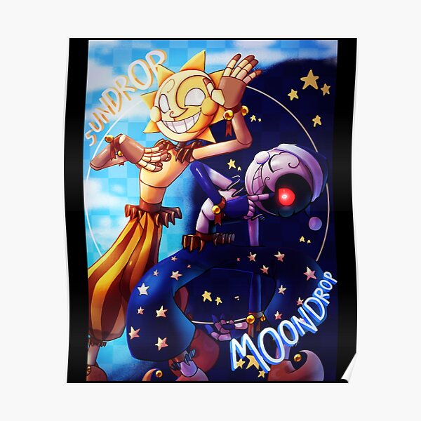 "Five Nights at Freddy's Security Breach - Sun and Moon I" Poster for ...