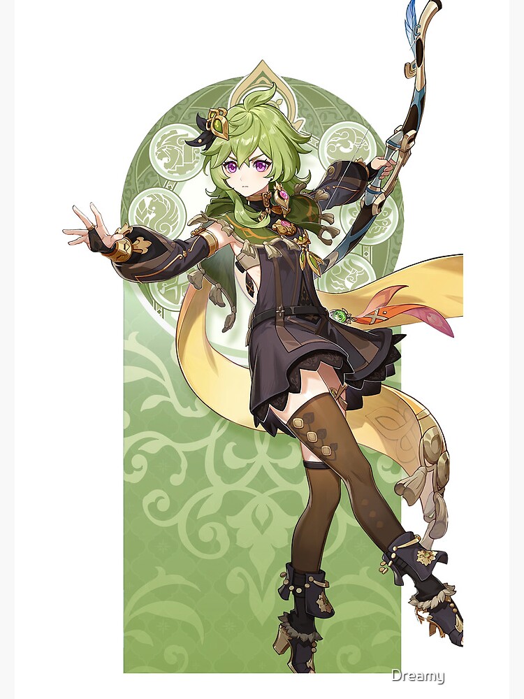 "Genshin Impact Collei Official Art" Spiral Notebook for Sale by ...