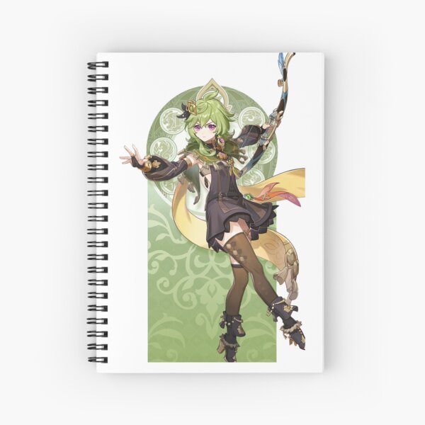 "Genshin Impact Collei Official Art" Spiral Notebook for Sale by ...