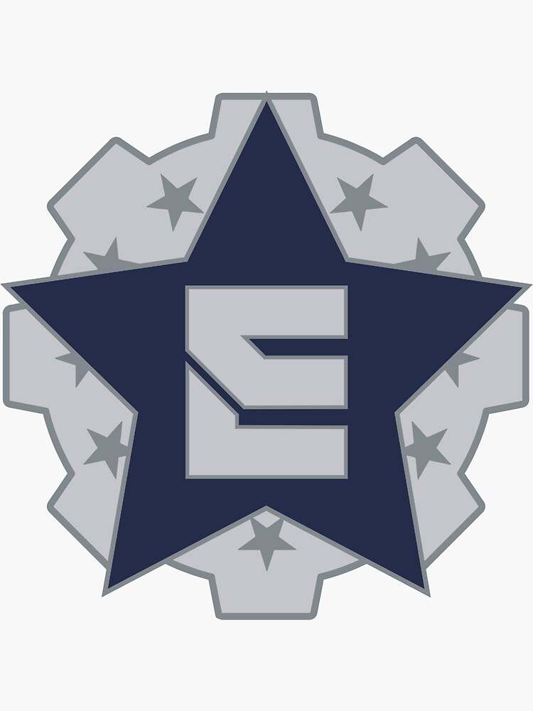 "New Enclave Emblem" Sticker for Sale by TheModusFiles | Redbubble