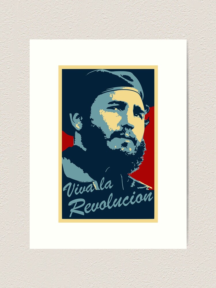 "fidel castro poster" Art Print for Sale by bumblethebee | Redbubble