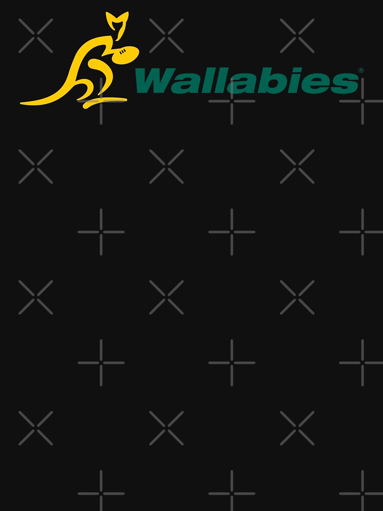 "The Wallabies logo" T-shirt for Sale by anitacathyfiyu | Redbubble ...