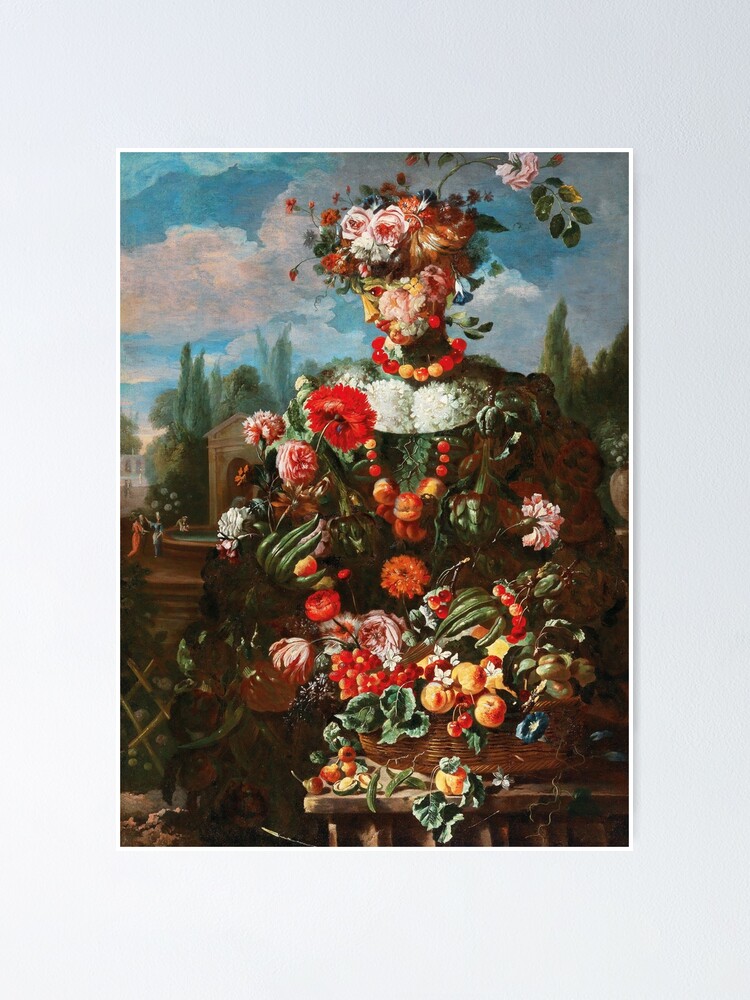 "An Anthropomorphic Allegory of Spring | Giovanni Paolo Castelli | 1715 ...