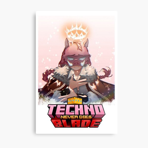 "RIP Technoblade Never Dies , Technoblade Poster, GGEZ Technoblade ...