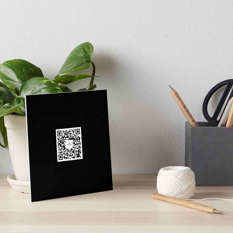 "The Auction QR Code" Art Board Print for Sale by FandomPlanet | Redbubble