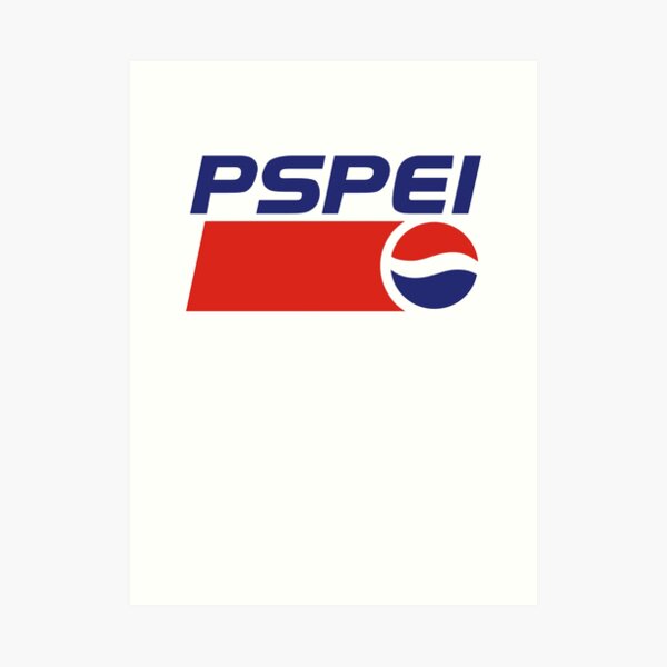"Pspei funny parody pebsi logo" Art Print for Sale by margeretelser ...