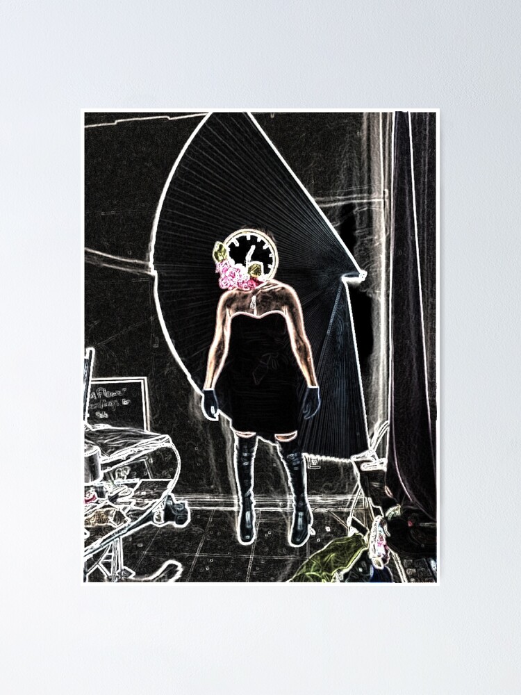 "The flower shop girl" Poster for Sale by Charlene Stauffert | Redbubble