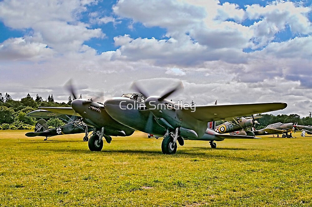 "De Havilland Mosquito T.III RR299 G-ASKH" by Colin Smedley | Redbubble