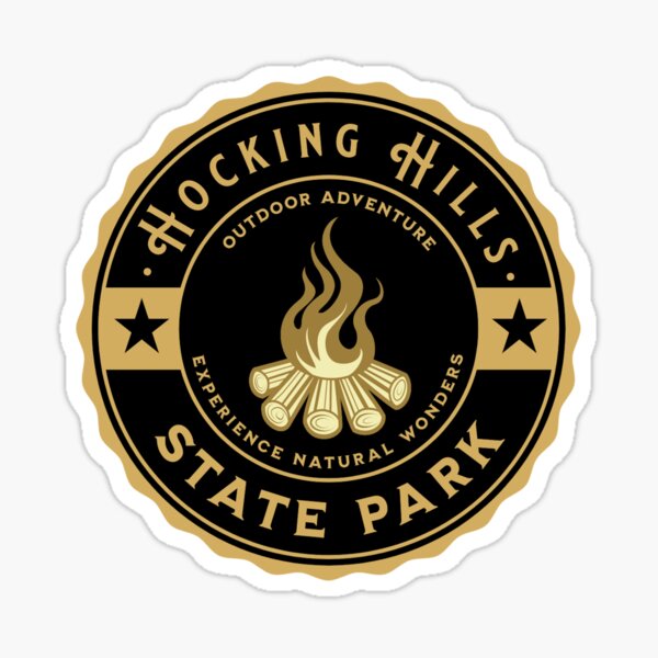 "Hocking Hills State Park Hocking Hills" Sticker for Sale by ...
