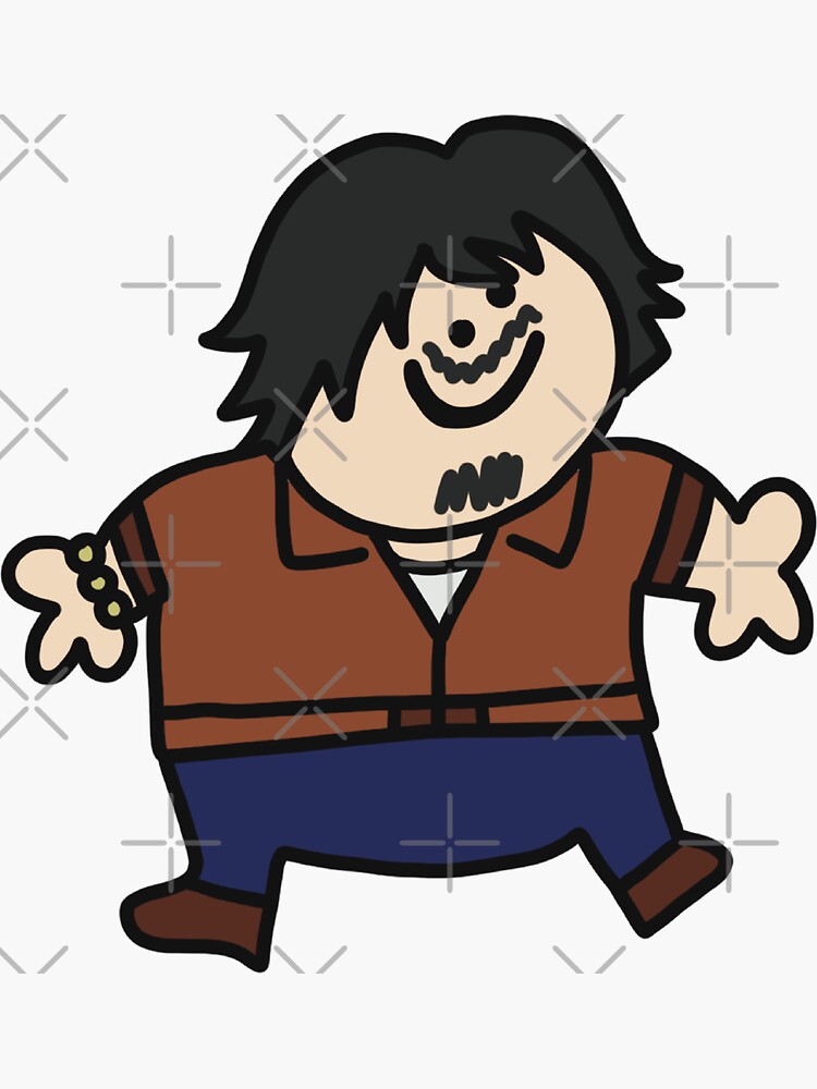 "Tatsuo Shinada Fren" Sticker for Sale by MidnightKiryus | Redbubble