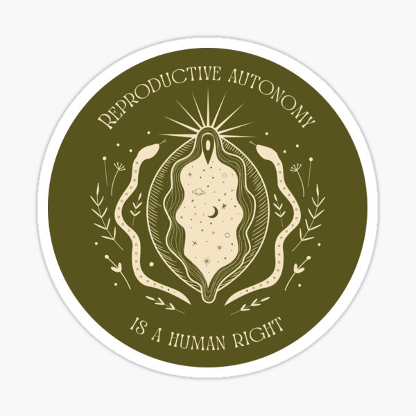 "Reproductive Autonomy is a Human Right" Sticker for Sale by ...