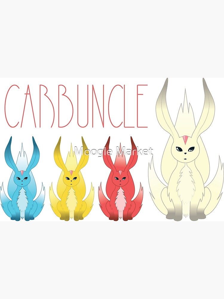 "Carbuncle " Poster for Sale by mooglemarket | Redbubble