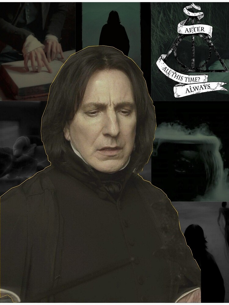 ""Always" By Alan Rickman" Poster for Sale by designofnuggets | Redbubble
