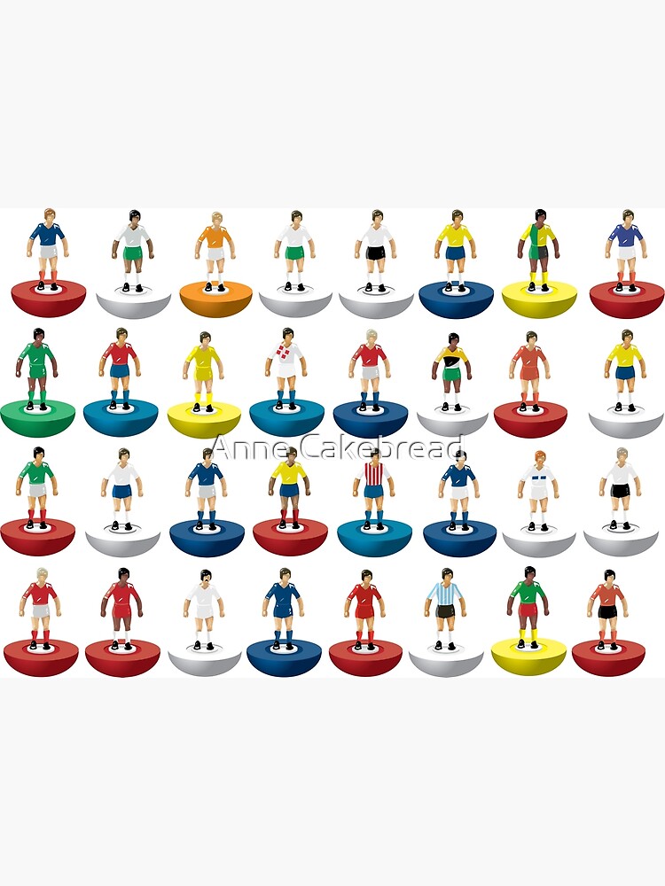 "World Subbuteo players" Poster for Sale by YSied | Redbubble