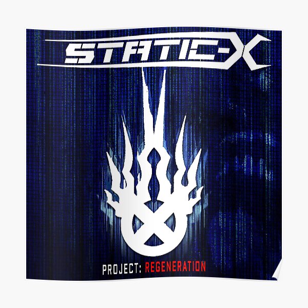 " static x band" Poster for Sale by Fincureplar | Redbubble