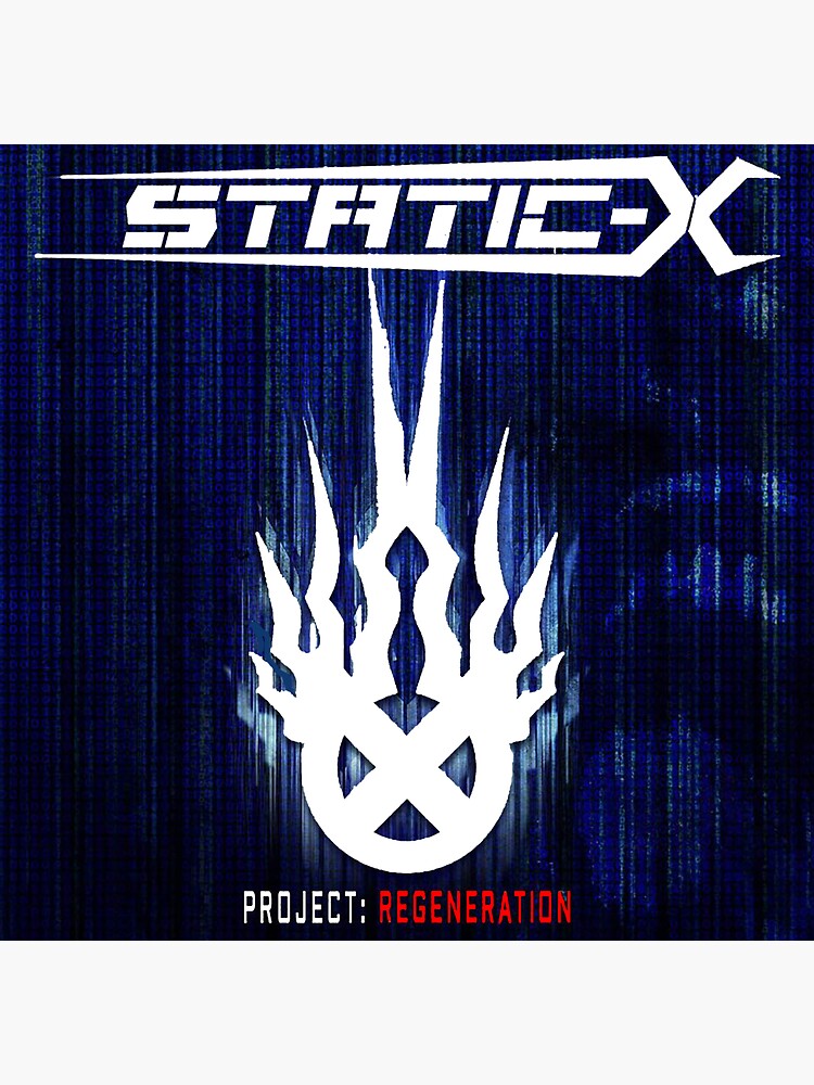 " static x band" Sticker for Sale by Fincureplar | Redbubble