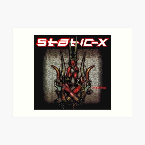 " static x band" Art Print for Sale by Fincureplar | Redbubble