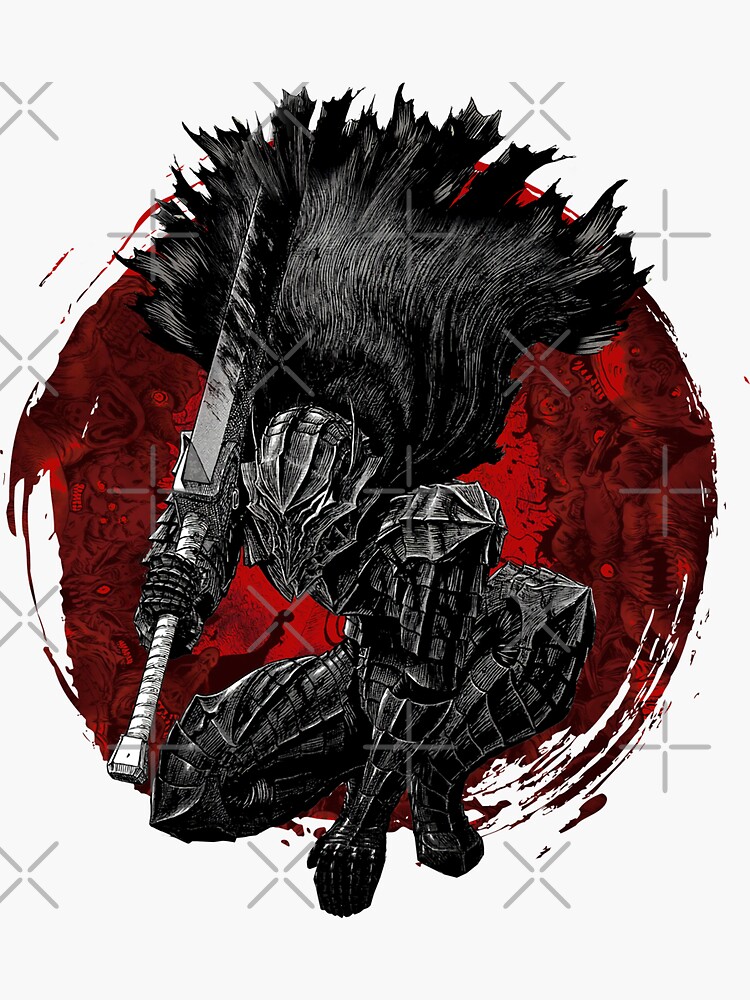 "Berserker armor" Sticker for Sale by BraintINC | Redbubble