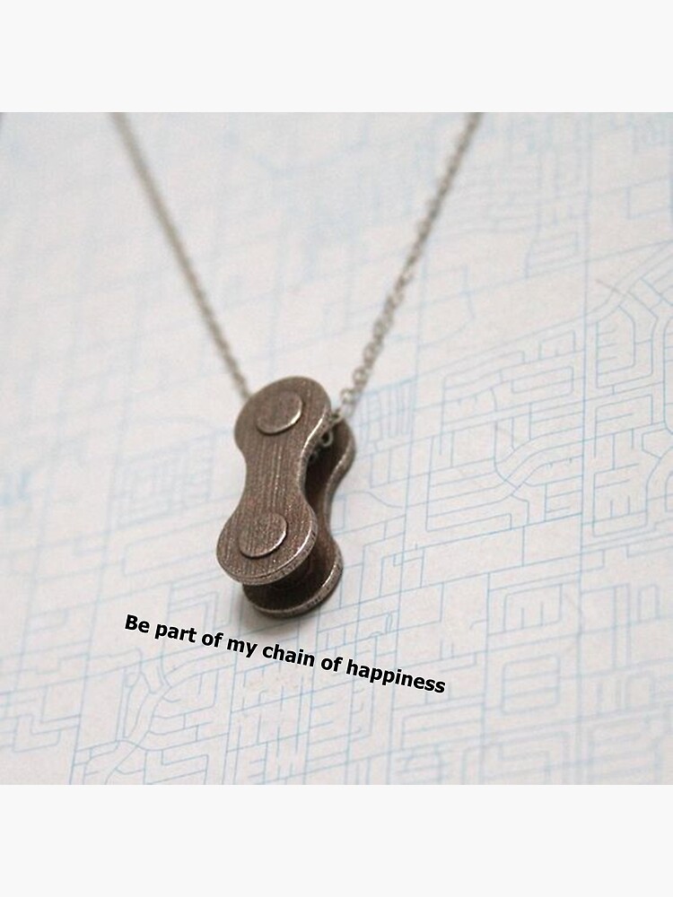 "Be part of my chain of happiness" Poster for Sale by ernesw | Redbubble