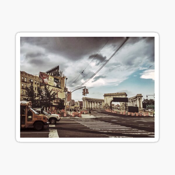 "Bowery City Traffic Manhattan NYC " Sticker for Sale by eleonoraingrid ...