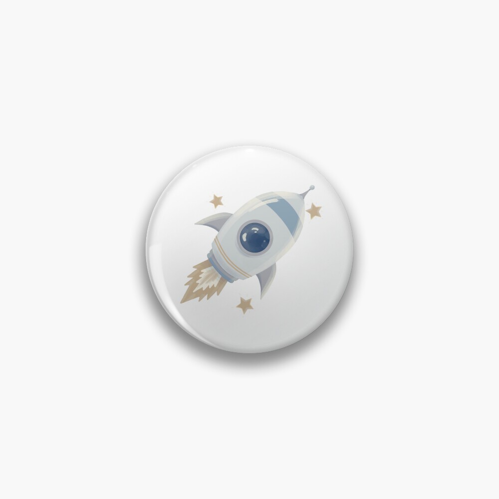 "Rocket ship stars" Sticker for Sale by ArtGiftsStudio | Redbubble