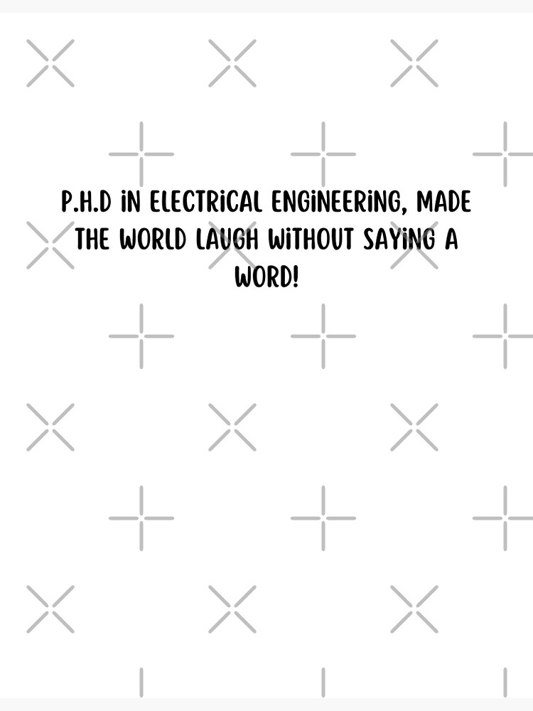 "P.H.D in electrical engineering, made the world laugh without saying a ...