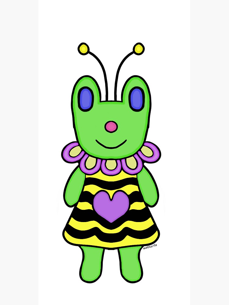 "Bee in a frog costume sticker" Sticker for Sale by mothartz | Redbubble