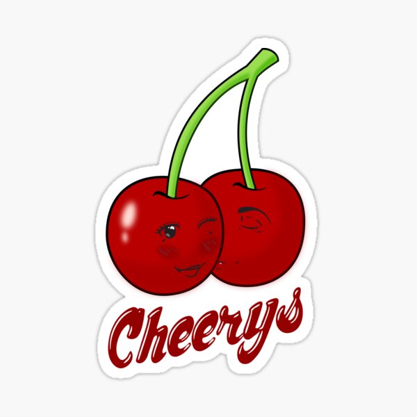 "cheerys" Sticker for Sale by moonmorph | Redbubble