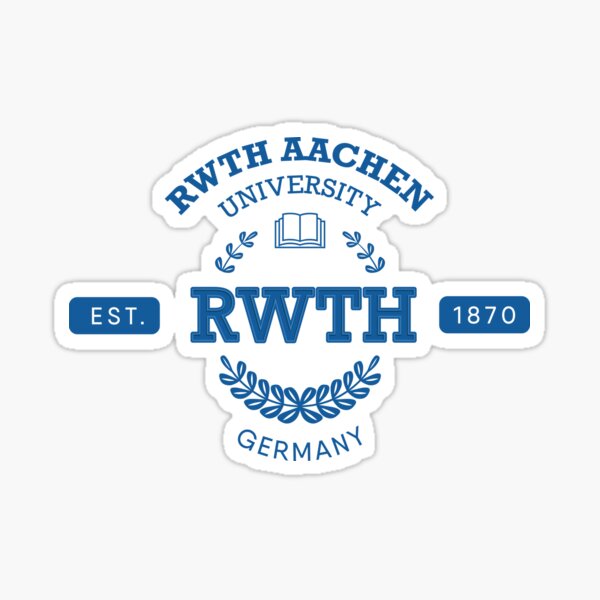 "RWTH Aachen University" Sticker for Sale by artadon | Redbubble