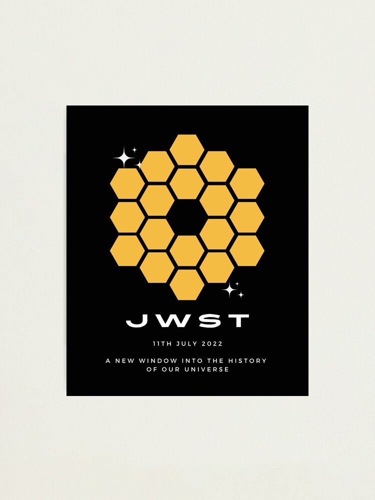 "Commemorative James Webb Space Telescope Universe Astrophysic Science" Photographic Print for ...