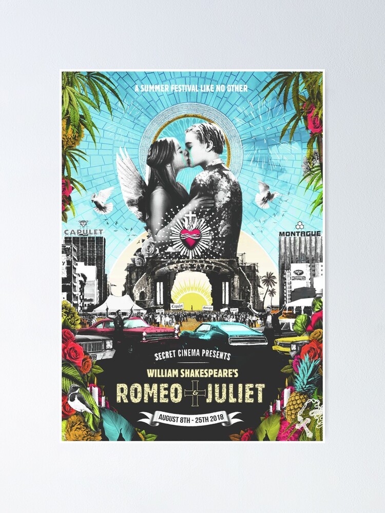 "Romeo and juliet poster" Poster for Sale by provenzanojesse | Redbubble