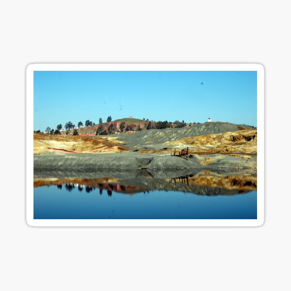 "Old Mine water dam" Sticker for Sale by Devine7Art | Redbubble
