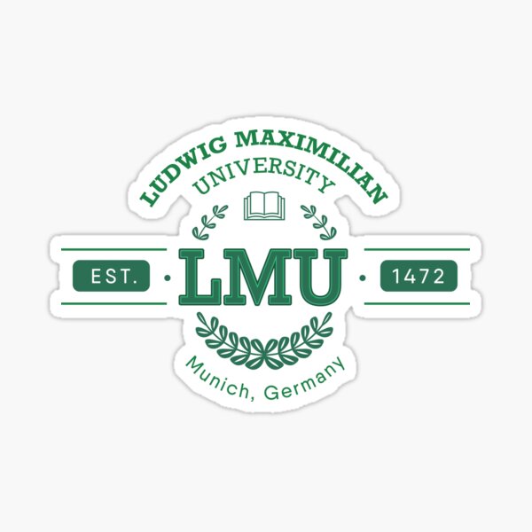 "Ludwig Maximilian University of Munich (LMU)" Sticker for Sale by ...