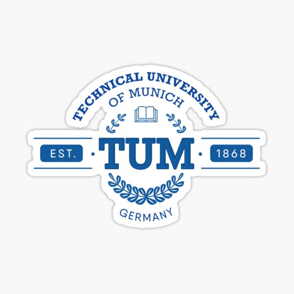 "Technical University of Munich (TUM)" Sticker for Sale by artadon ...