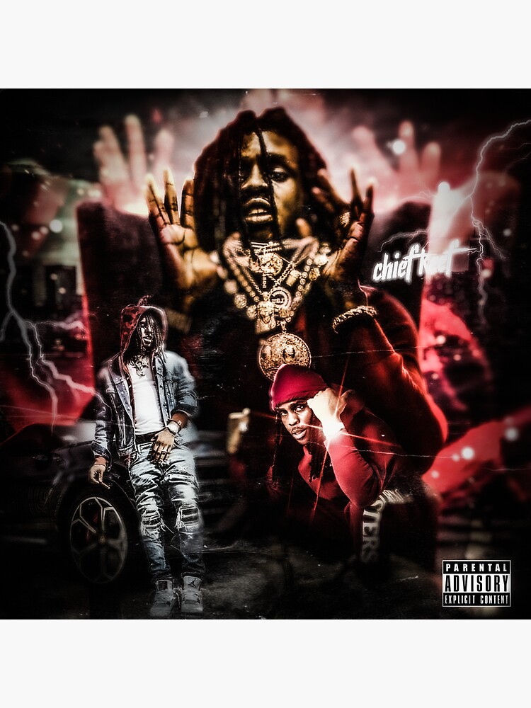 "Chief Keef" Sticker for Sale by B4ndsgn | Redbubble
