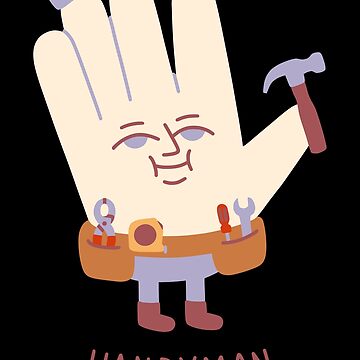 "Handyman" Sticker for Sale by obinsun | Redbubble