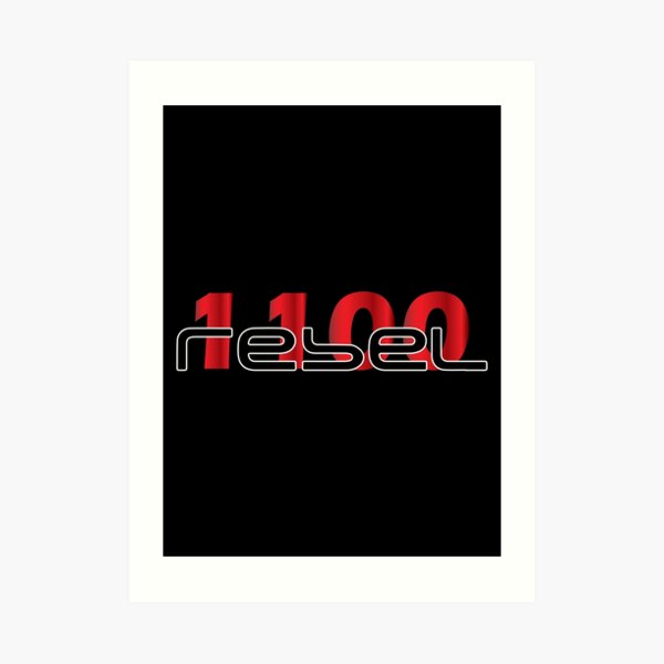 "Honda Rebel 1100 logo" Art Print for Sale by MOON--STONE | Redbubble