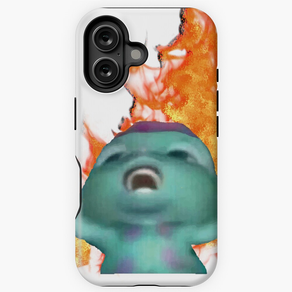 "Bibble on Fire" Sticker for Sale by gillrosedraws | Redbubble