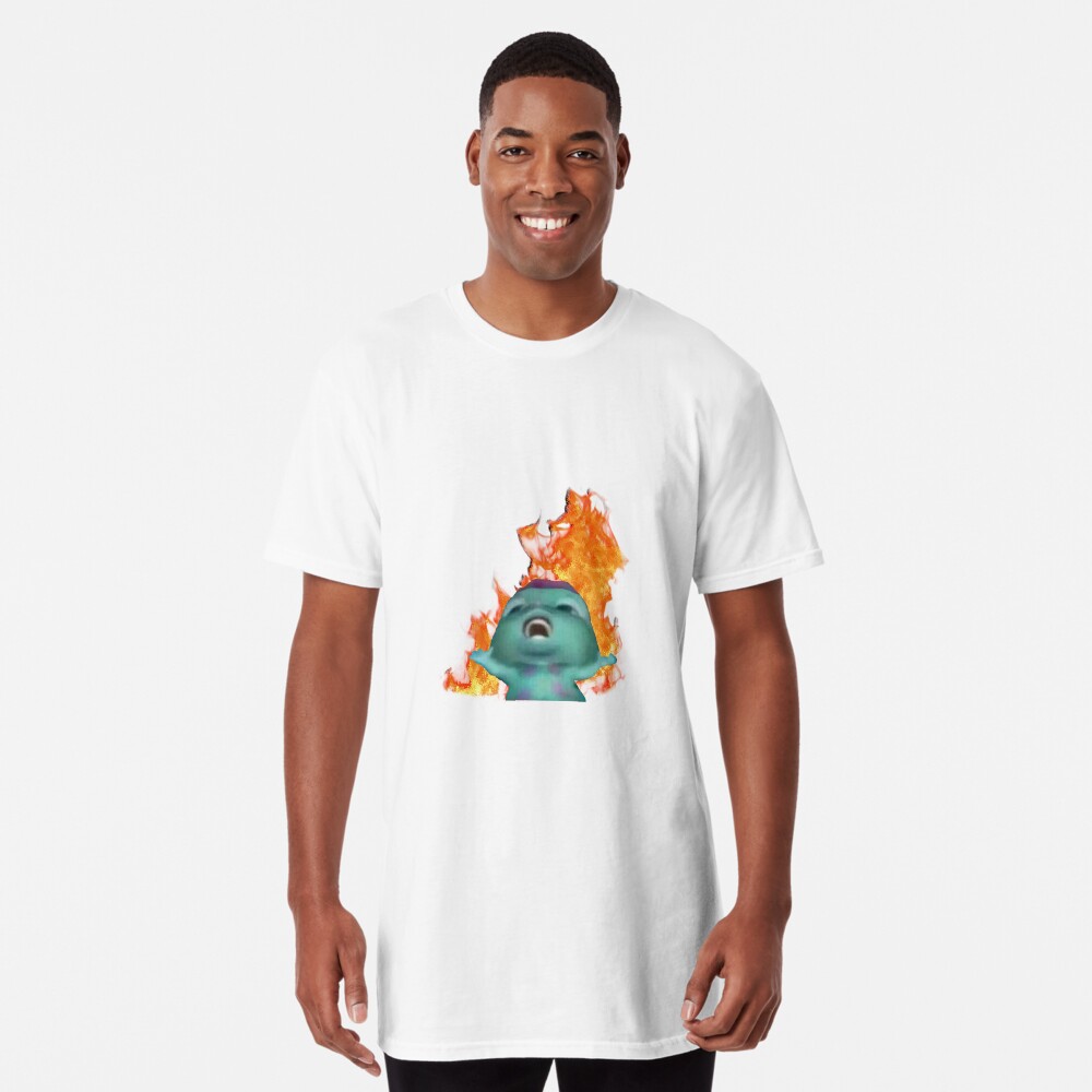 "Bibble on Fire" Sticker for Sale by gillrosedraws | Redbubble