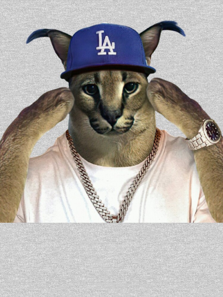 "Big Floppa Rapper" T-shirt for Sale by lzxzxl | Redbubble | big floppa ...