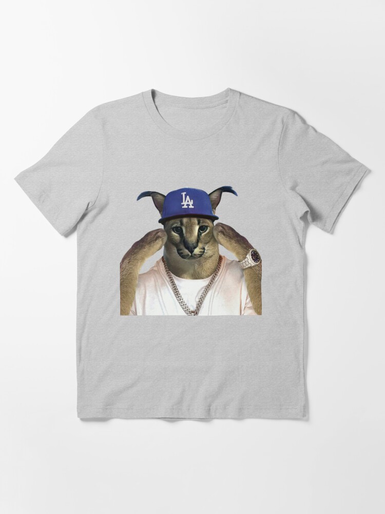 "Big Floppa Rapper" T-shirt for Sale by lzxzxl | Redbubble | big floppa ...