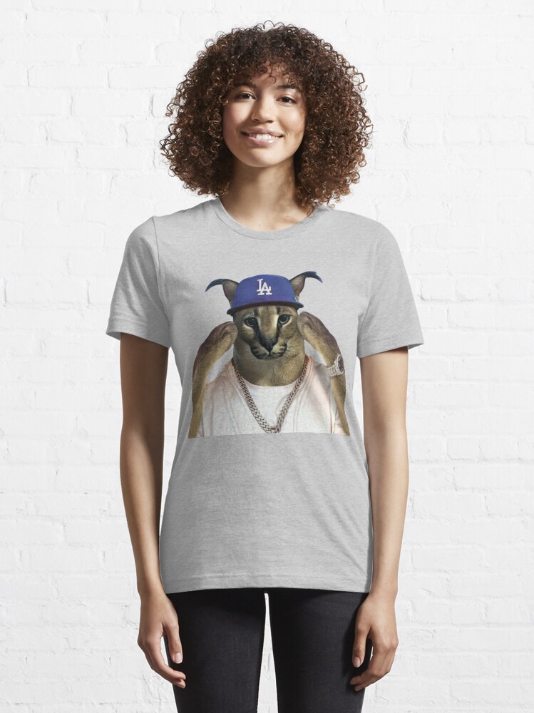 "Big Floppa Rapper" T-shirt for Sale by lzxzxl | Redbubble | big floppa ...