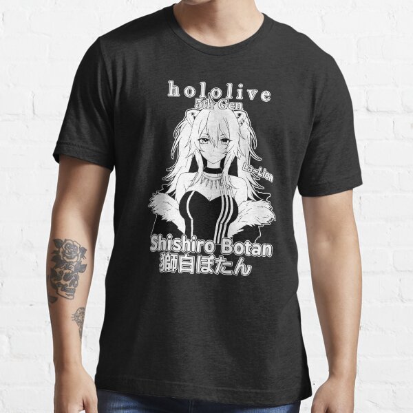 "Shishiro Botan 5th Gen Hololive" T-shirt for Sale by SNArtAnimeShops ...