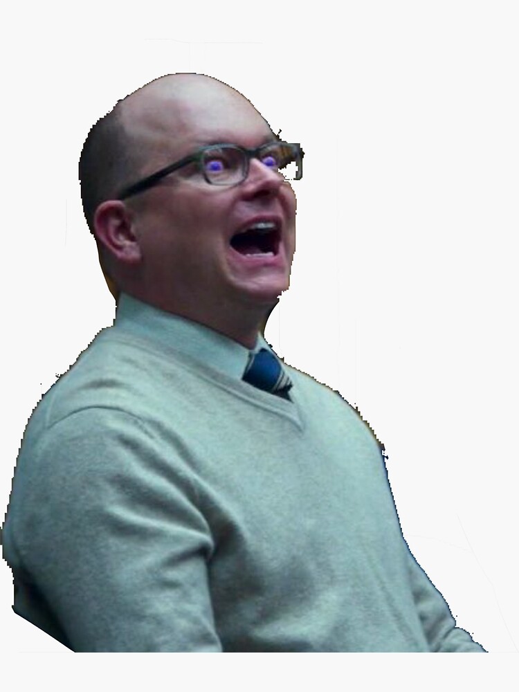 "Colin Robinson Feeding" Sticker for Sale by Emi09 | Redbubble