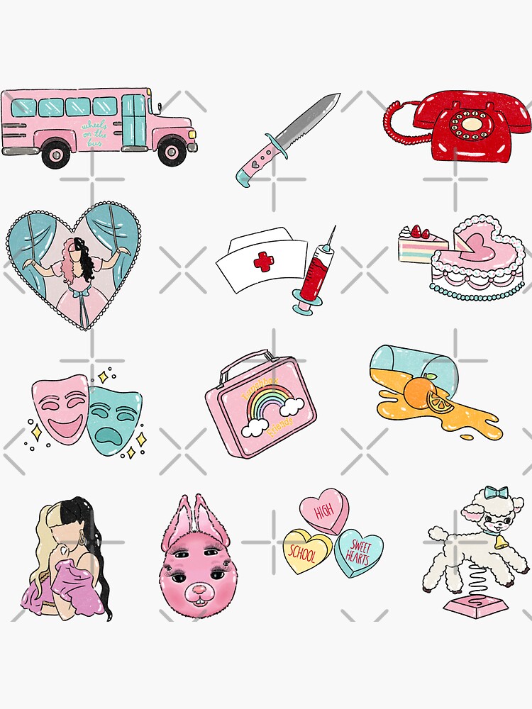 "K-12 Full Album Sticker Pack" Sticker for Sale by Lizz-aa | Redbubble