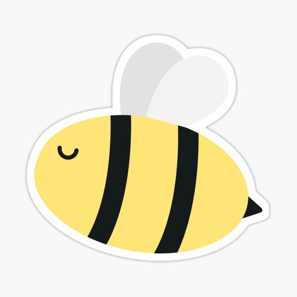 "Little bee" Sticker for Sale by valeriamontes28 | Redbubble