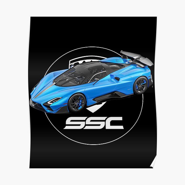 "SSC Tuatara Supercar Products" Poster for Sale by Sucker4Supercar ...
