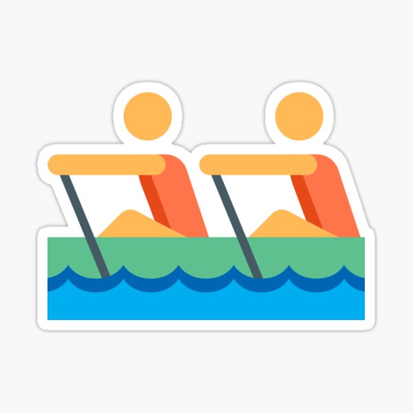 "Rowing Crew" Sticker by vladocar | Redbubble