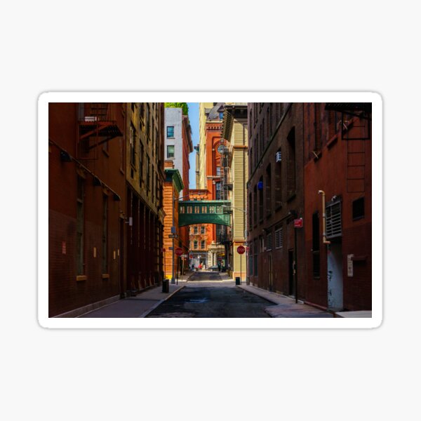 "Alley in the City" Sticker for Sale by photosbybaloo | Redbubble