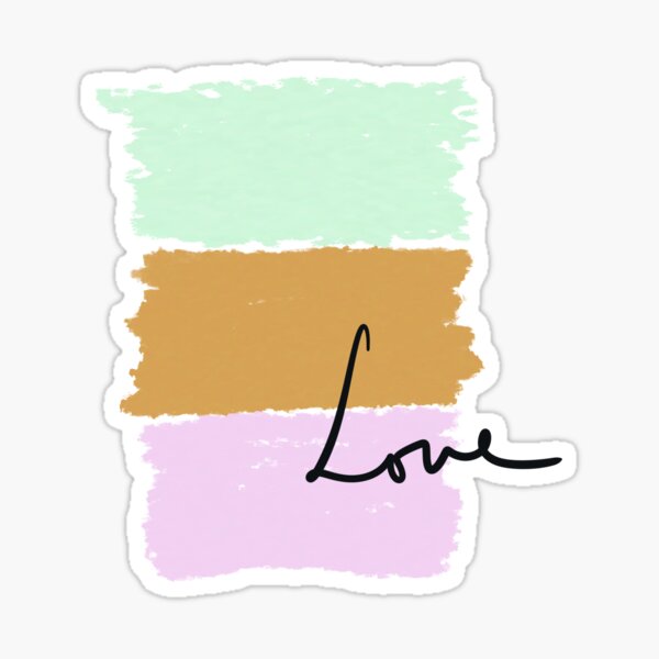 "Abstract Love Art" Sticker for Sale by villageschool | Redbubble